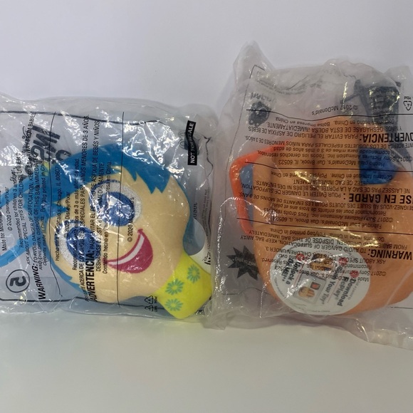 McDonald’s | Toys | Mcdonalds 27 Happy Meal Joy And Hi5 Plush Toy ...